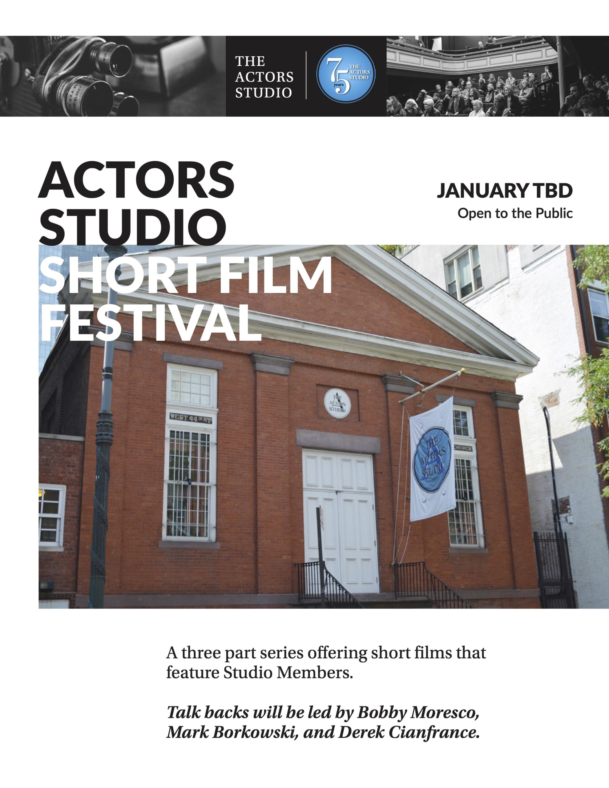 75th Anniversary Events - The Official Site of The Actors Studio